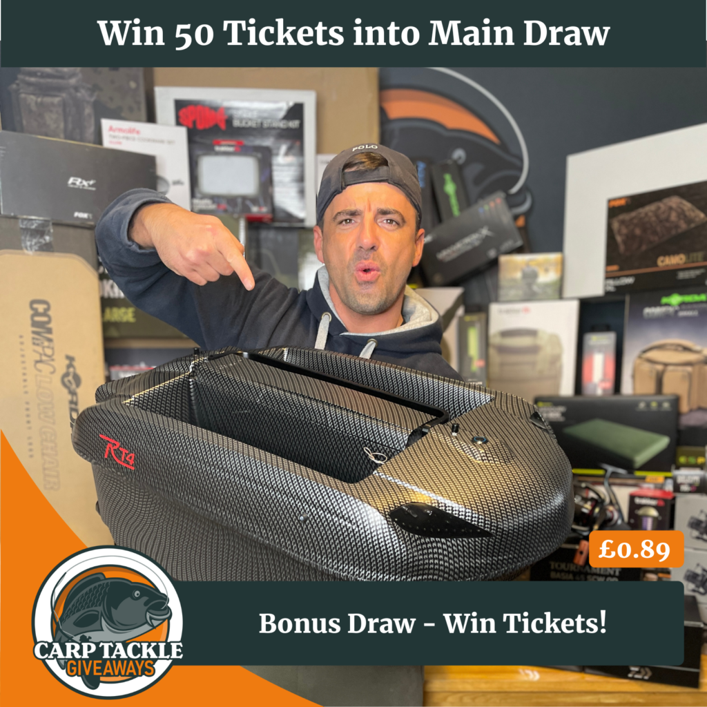 Win 50 tickets into RT4 Comp – Carp Tackle Giveaways