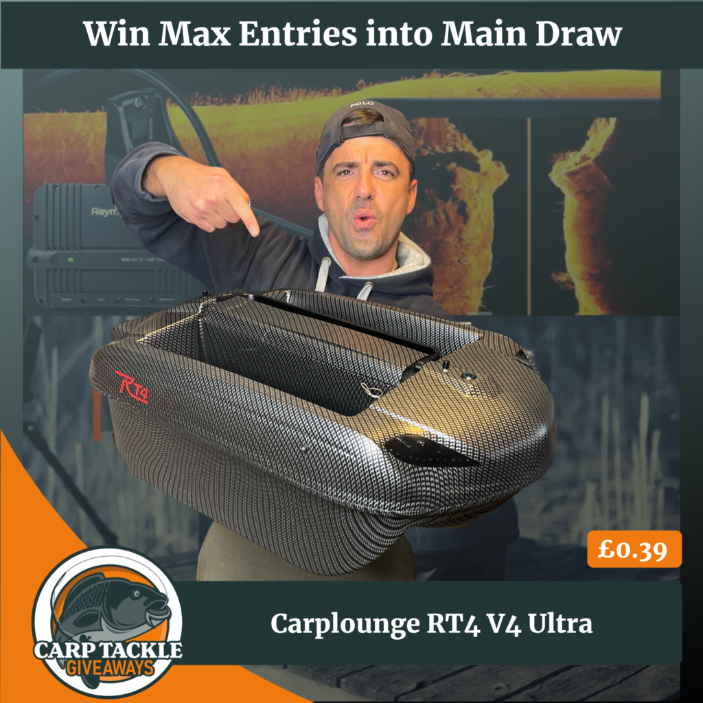 Win max entries into Carplounge rt4 v4 – Carp Tackle Giveaways