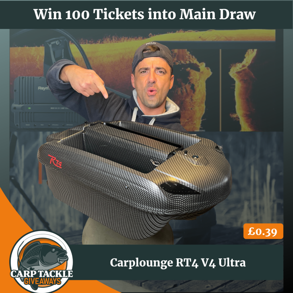 Win 100 entries into Carplounge rt4 v4 – Carp Tackle Giveaways