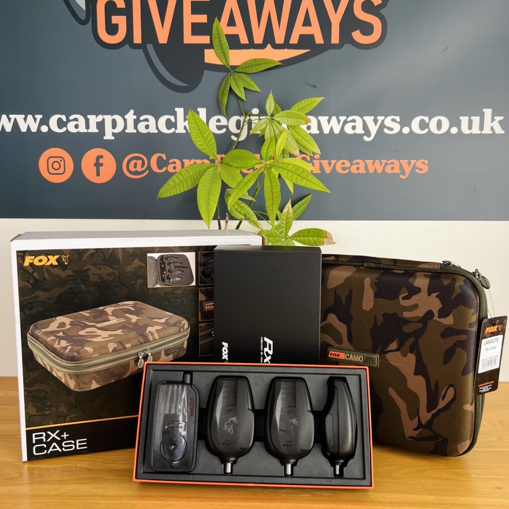 Fox rx+ 3 rod set & camolite rx+ case – Carp Tackle Giveaways