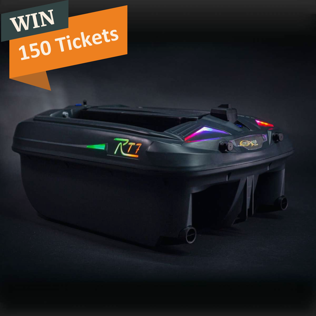 WIN 150 Tickets into Carplounge RT7 | Carp Tackle Giveaways